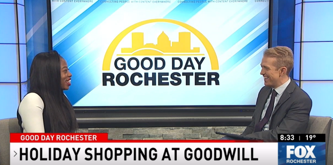Good Day Rochester: Shopping at Goodwill this Holiday Season