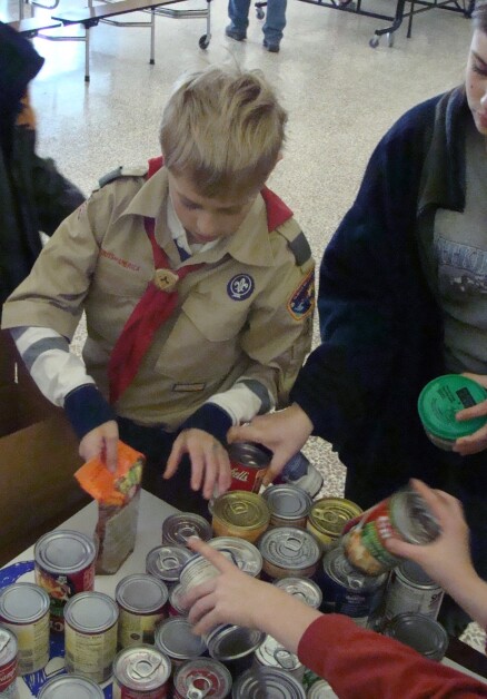 Scouting for Food and Clothing is Coming